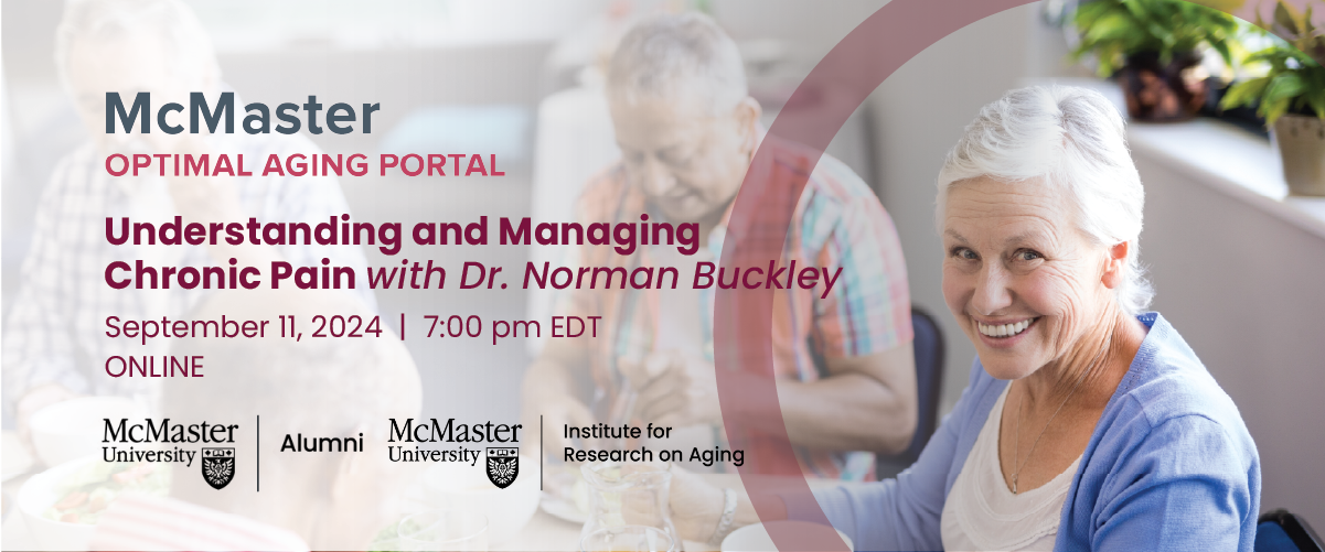 Healthy Aging Research | McMaster Optimal Aging Portal